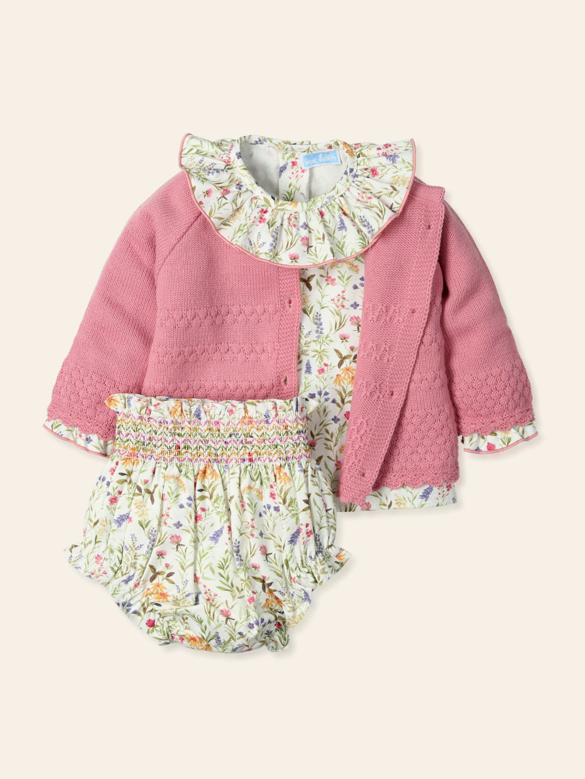 3-Piece Bloomer Set Disfrutar - piopiokids