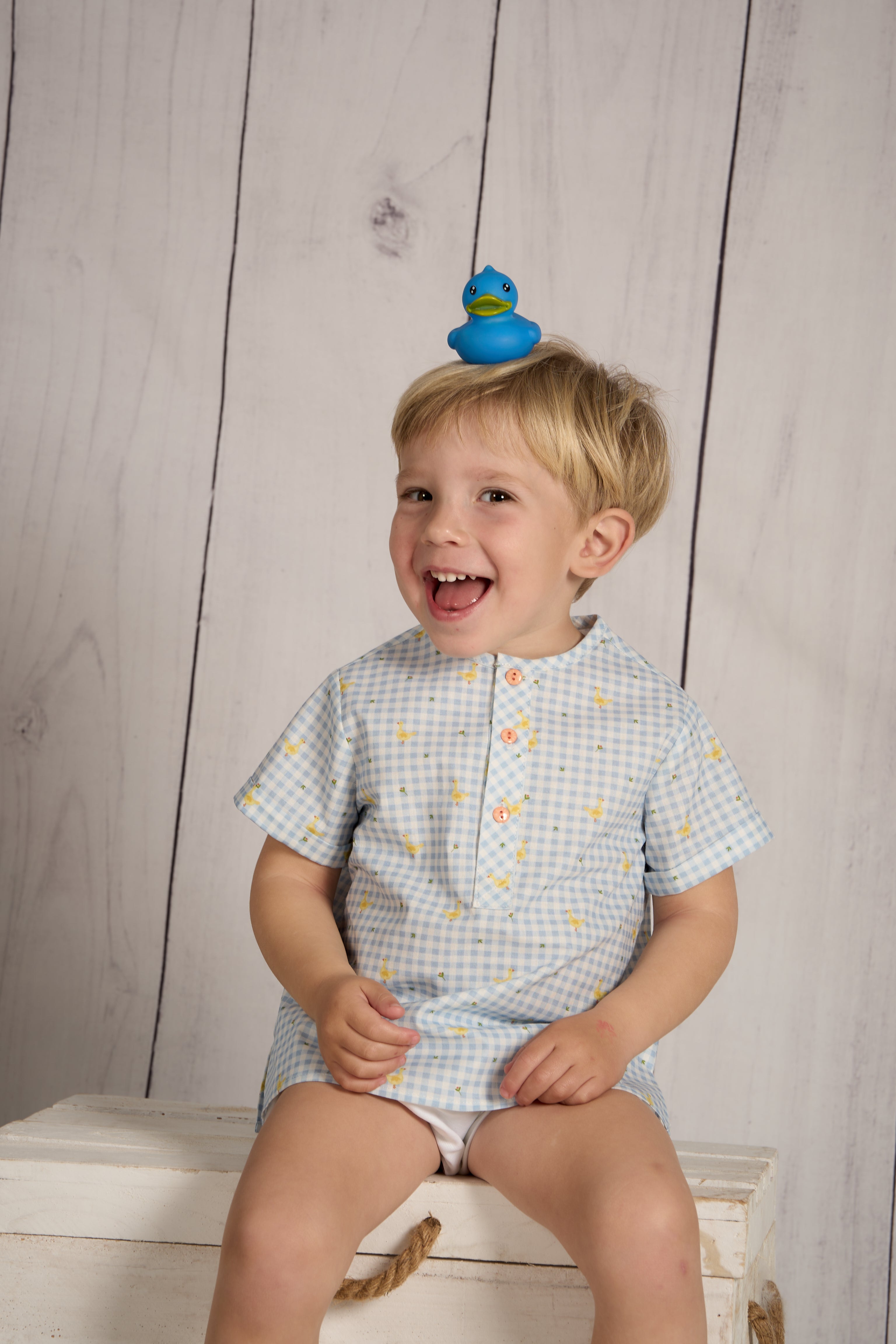 Boy Bloomer Set Duck - piopiokids
