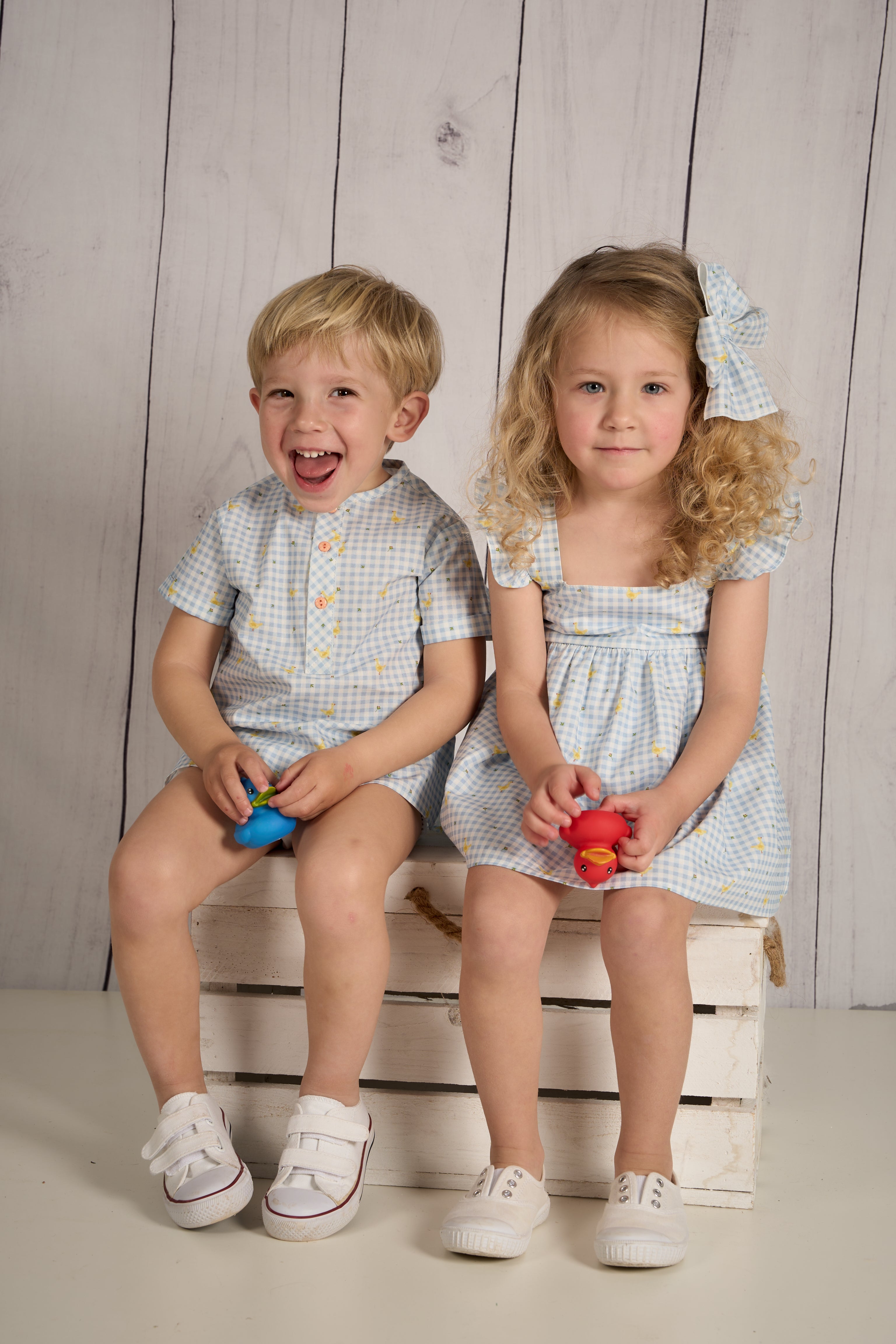 Boy Bloomer Set Duck - piopiokids