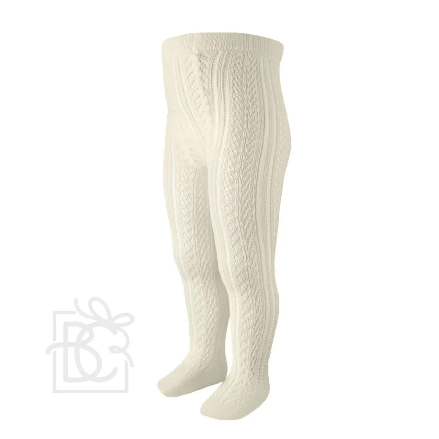 Natural Openwork Tights - piopiokids